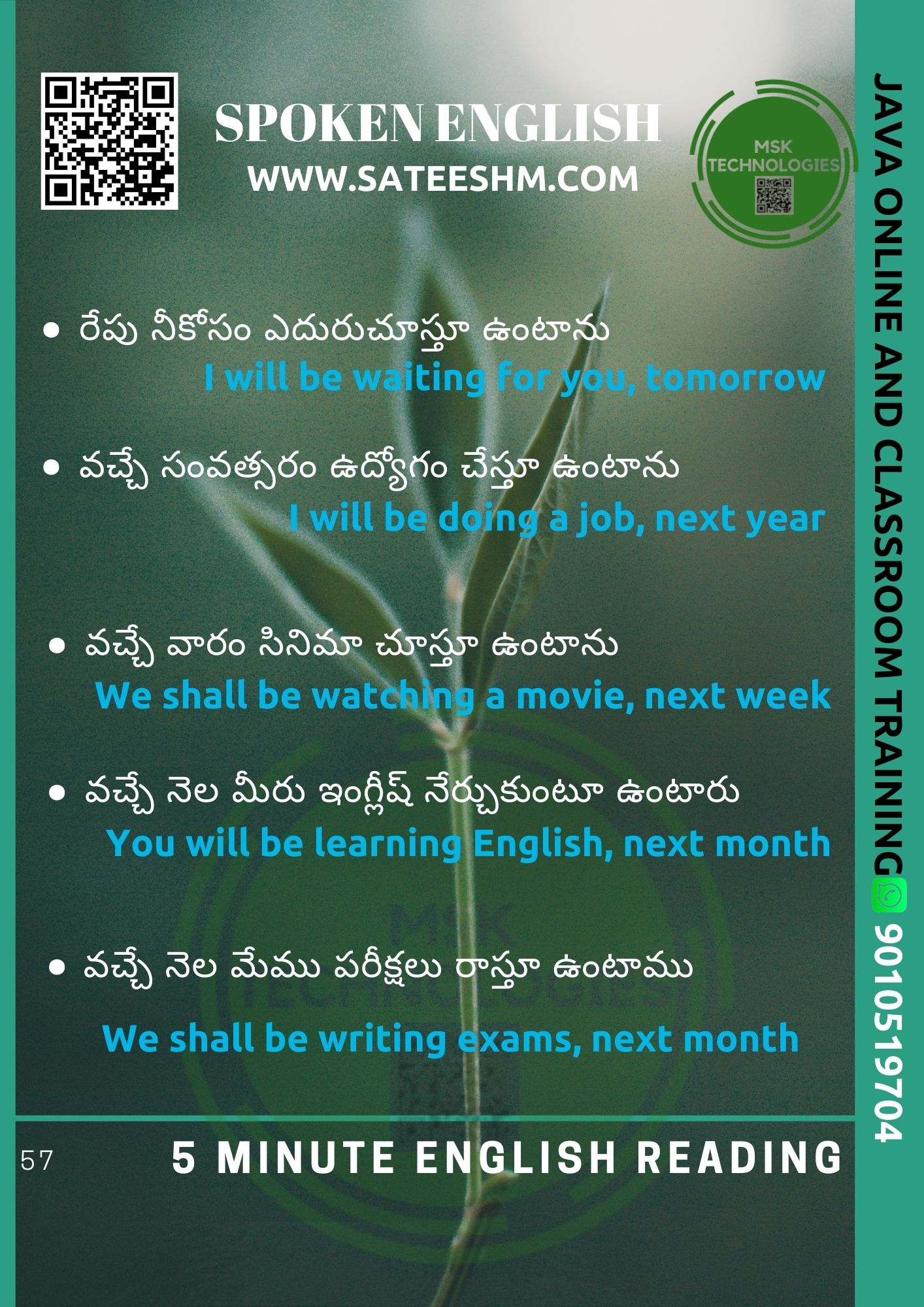 5 minute english reading - MSK Technologies